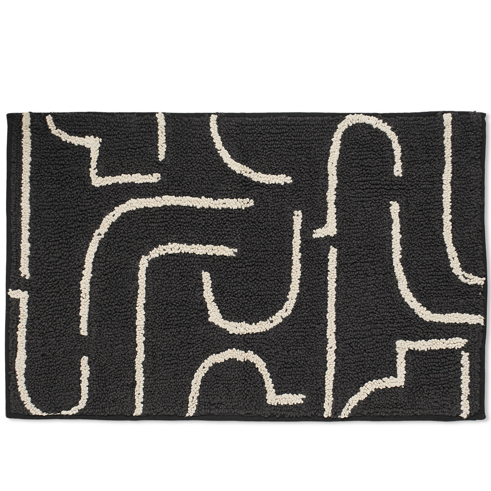 The Conran Shop Abstract Lines Bath Mat Cream | END. (AR)