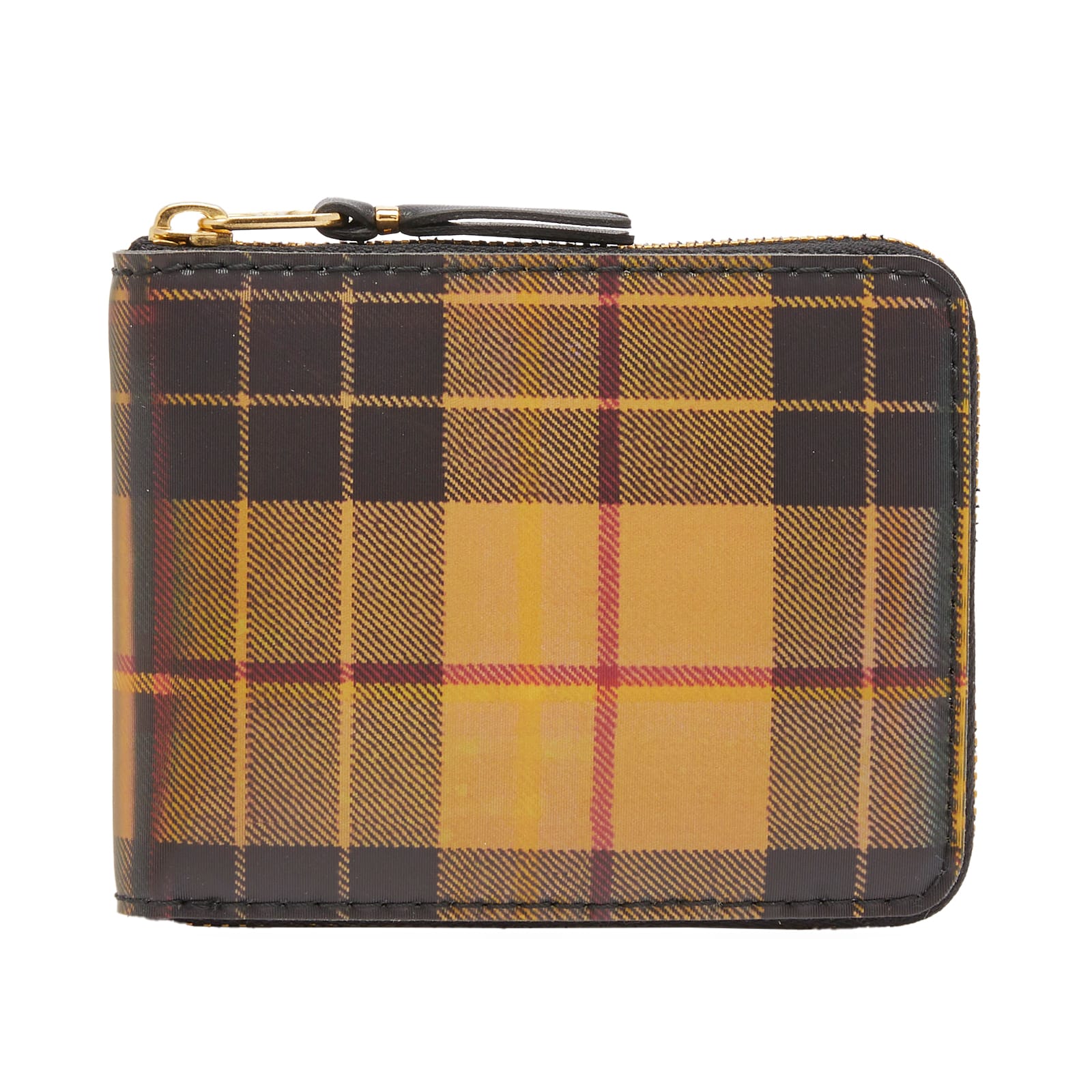 Comme des Garçons Wallet SA7100LT Lenticular Tartan Wallet Yellow ...