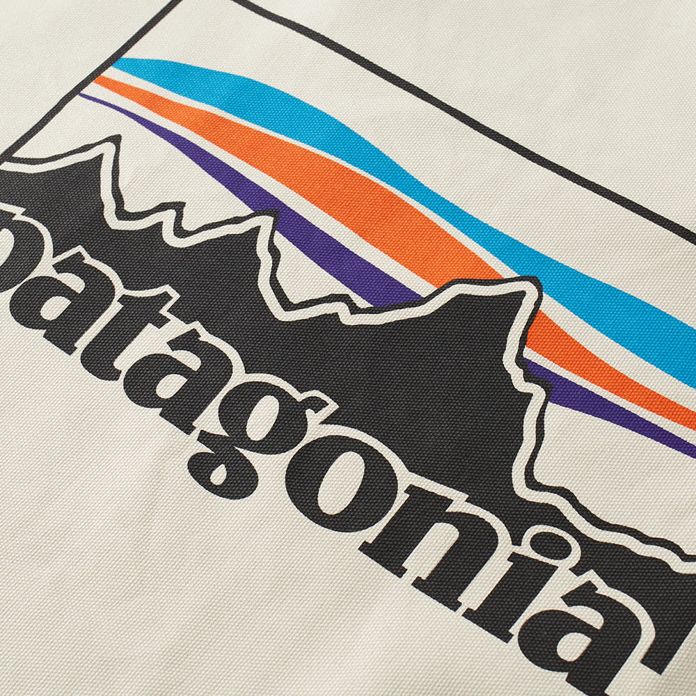 Patagonia '73 Logo Market Tote Bleached Stone | END.