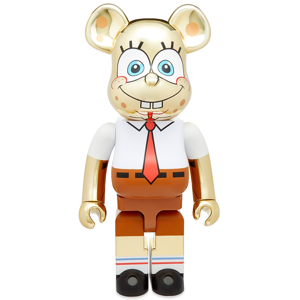 Medicom SpongeBob Gold Chrome Be@rbrick Gold 1000% | END.
