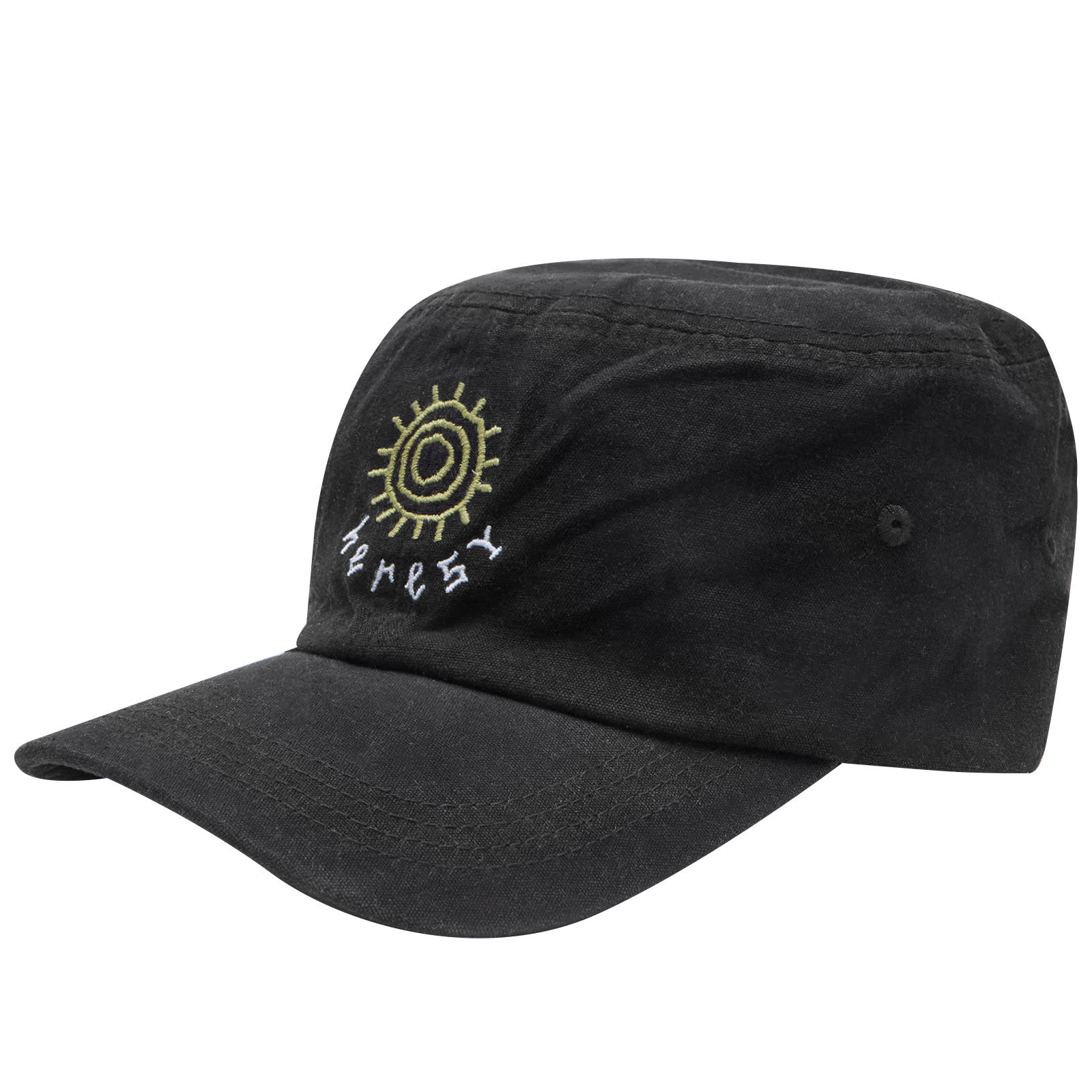 Heresy Pillbox Cap Black | END. (US)