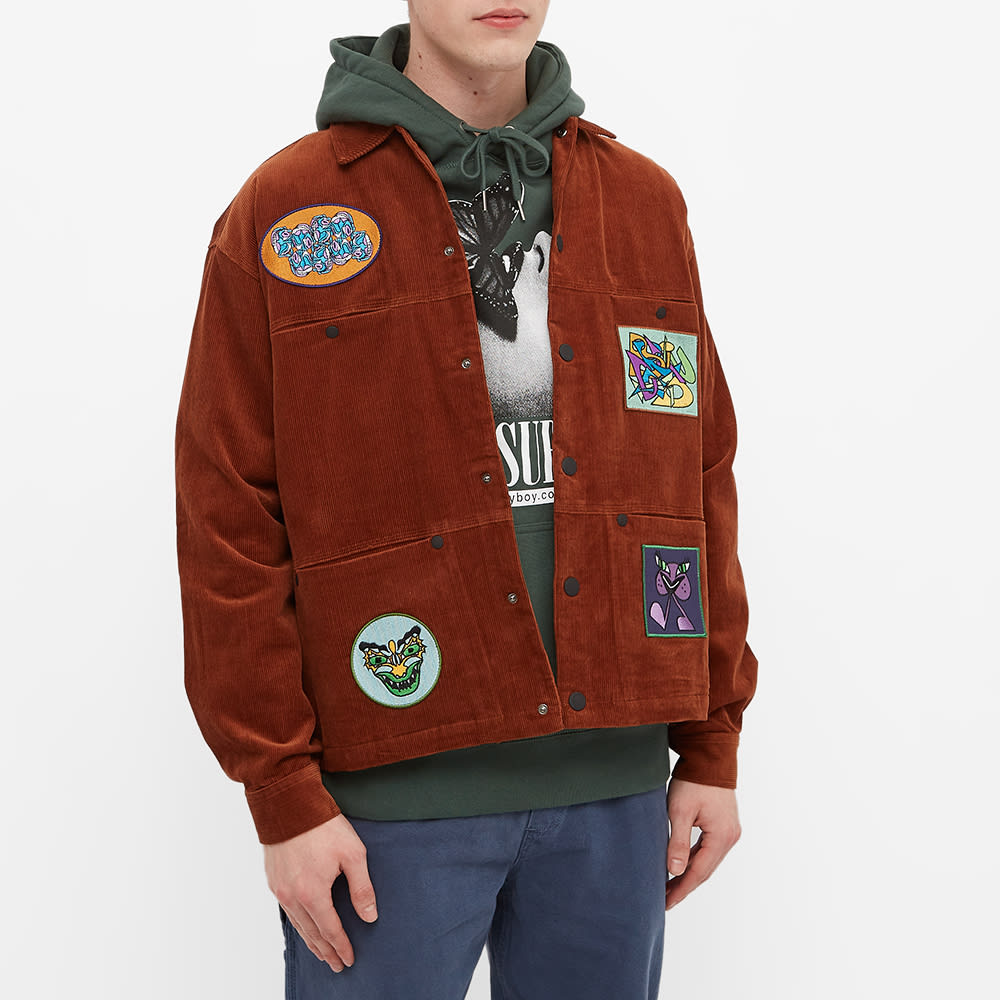 Brain Dead Cord Gardeners Jacket Terracotta | END. (US)