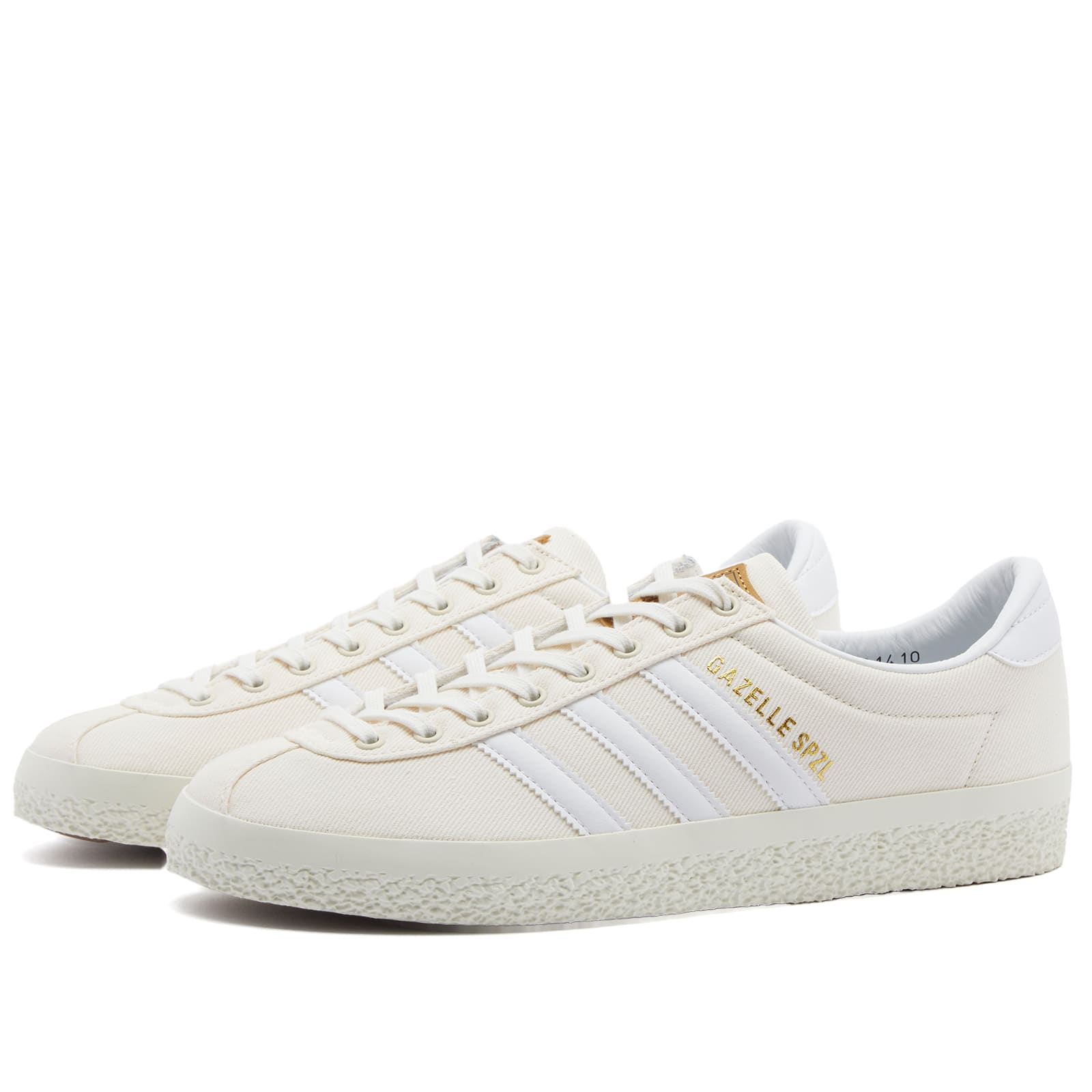 Adidas SPZL Gazelle Chalk White, Ftwr White & Off-White | END.