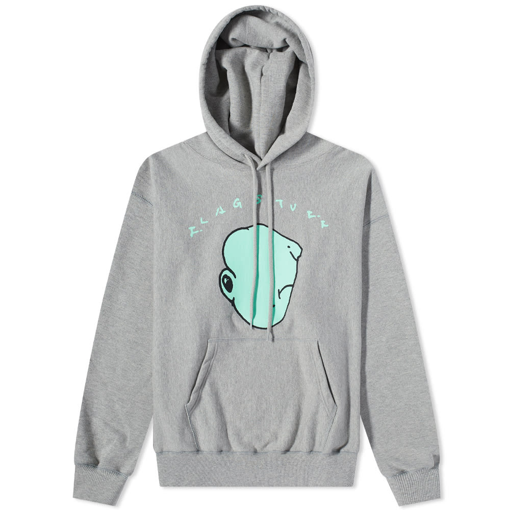 Flagstuff Hippo Hoodie Gray | END.