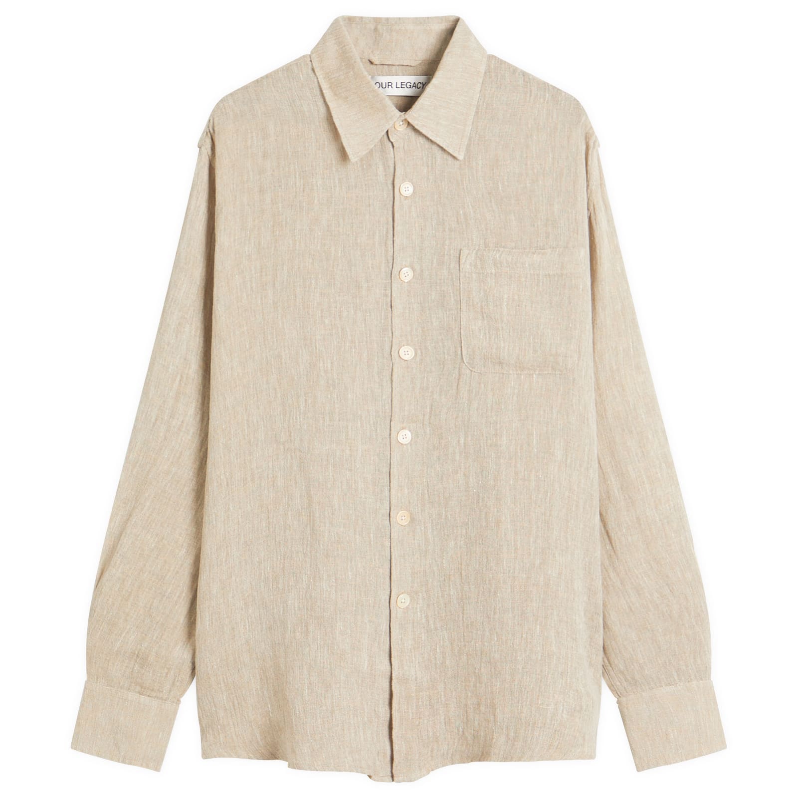 Our Legacy Above Shirt Pollen Dust Sparse Crepe Weave | END. (US)