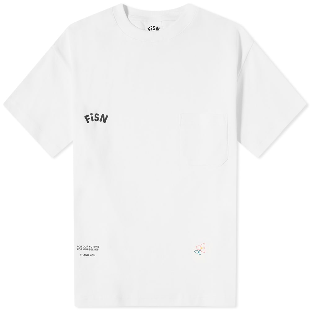 FiSN Pocket T-Shirt White | END. (KR)
