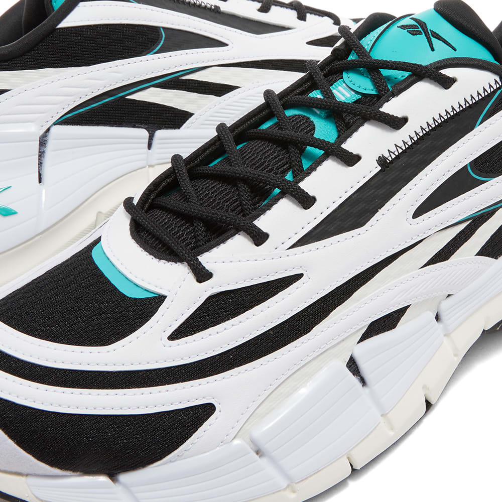Reebok Zig Kinetica 2.5 Black, White & Classic Teal | END. (Global)