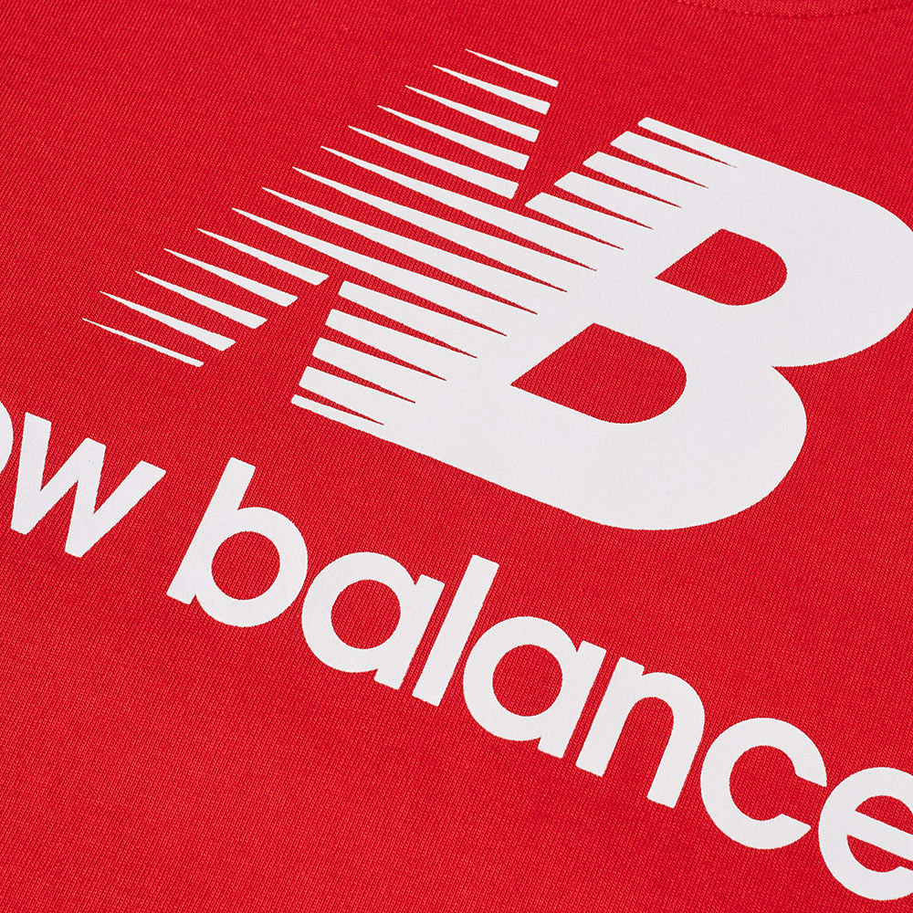 New Balance Long Sleeve Made in USA Logo Tee Team Red | END. (US)