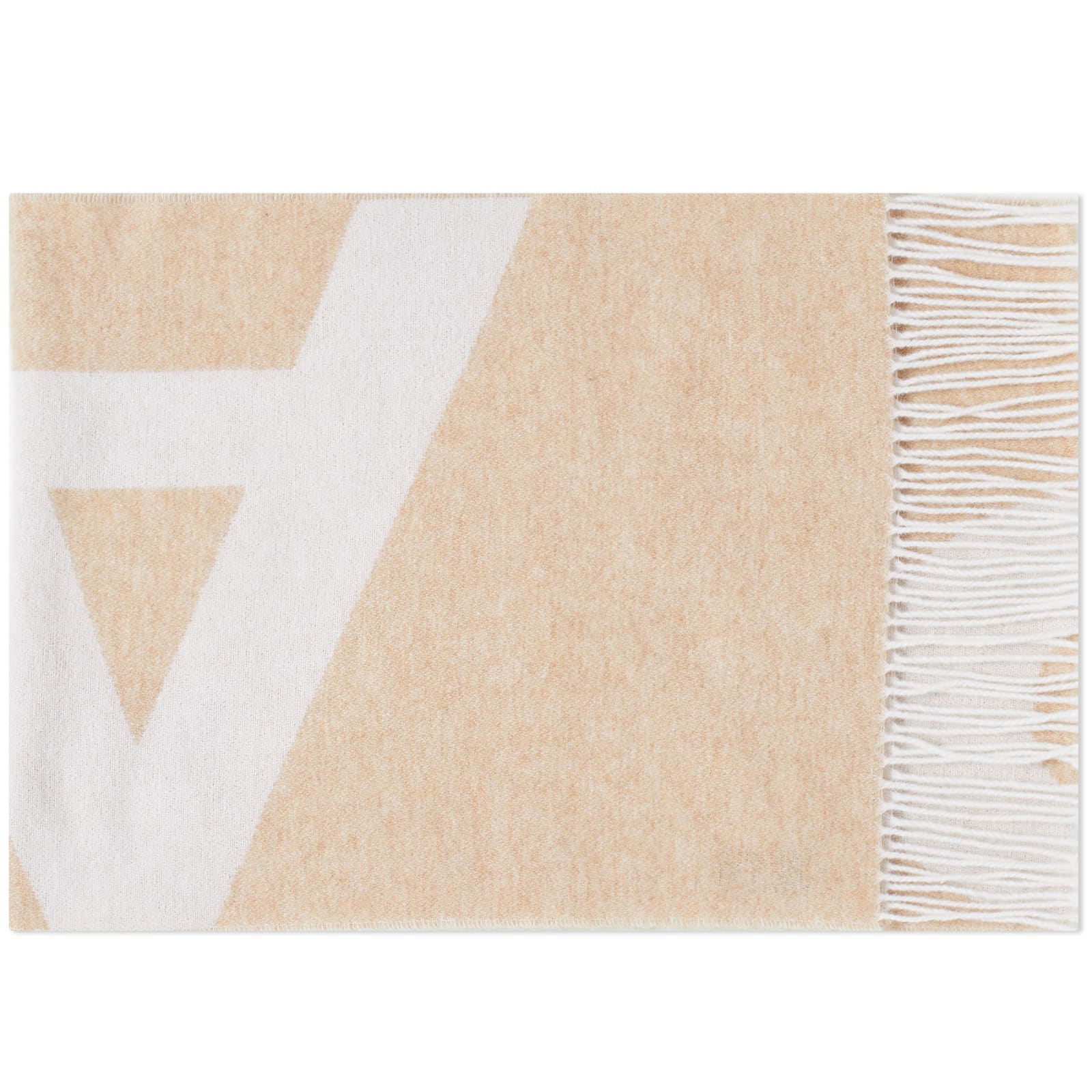 A.P.C. Malo Logo Scarf Camel | END. (GB)