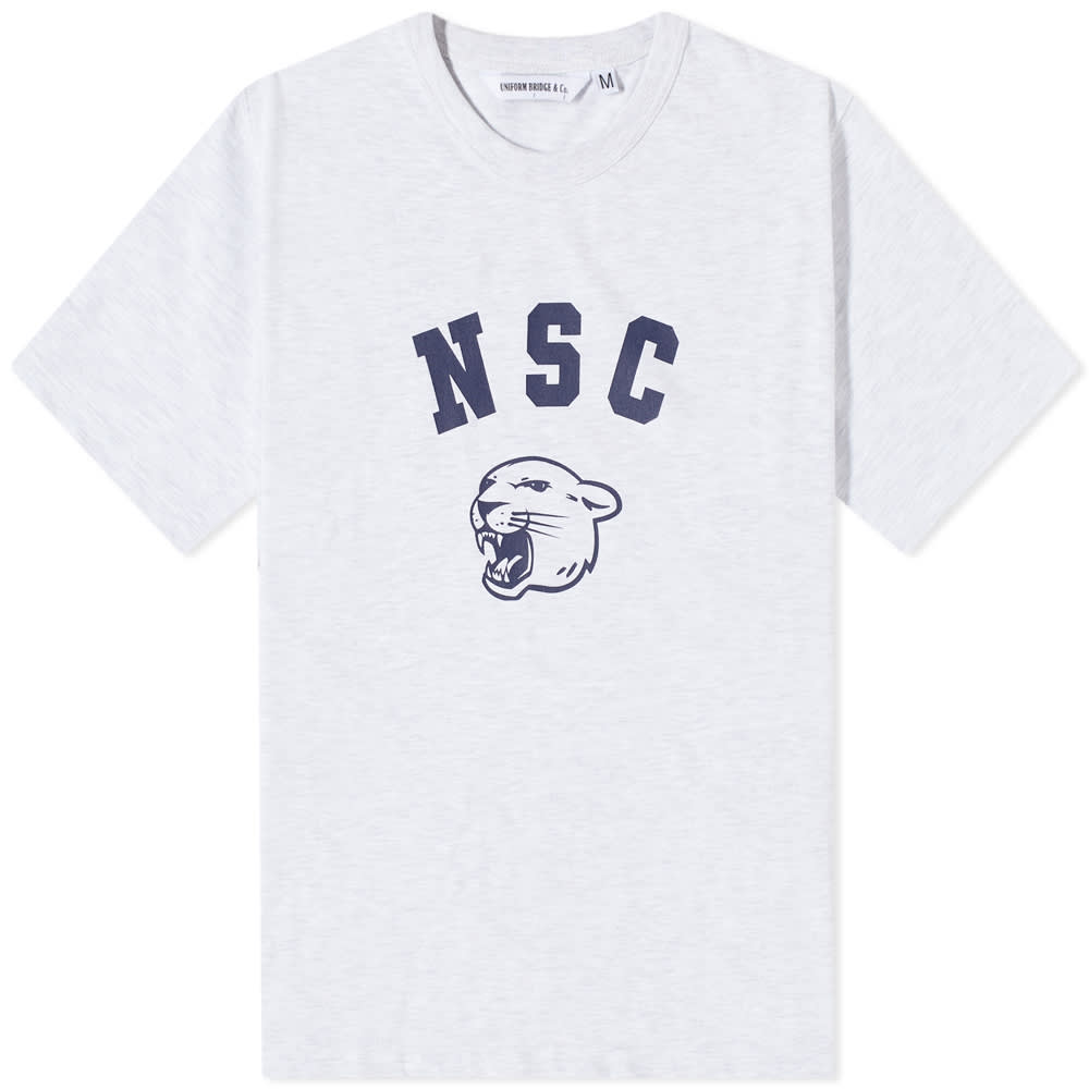 Uniform Bridge NSC Jaguars T-Shirt Melange Grey | END. (US)