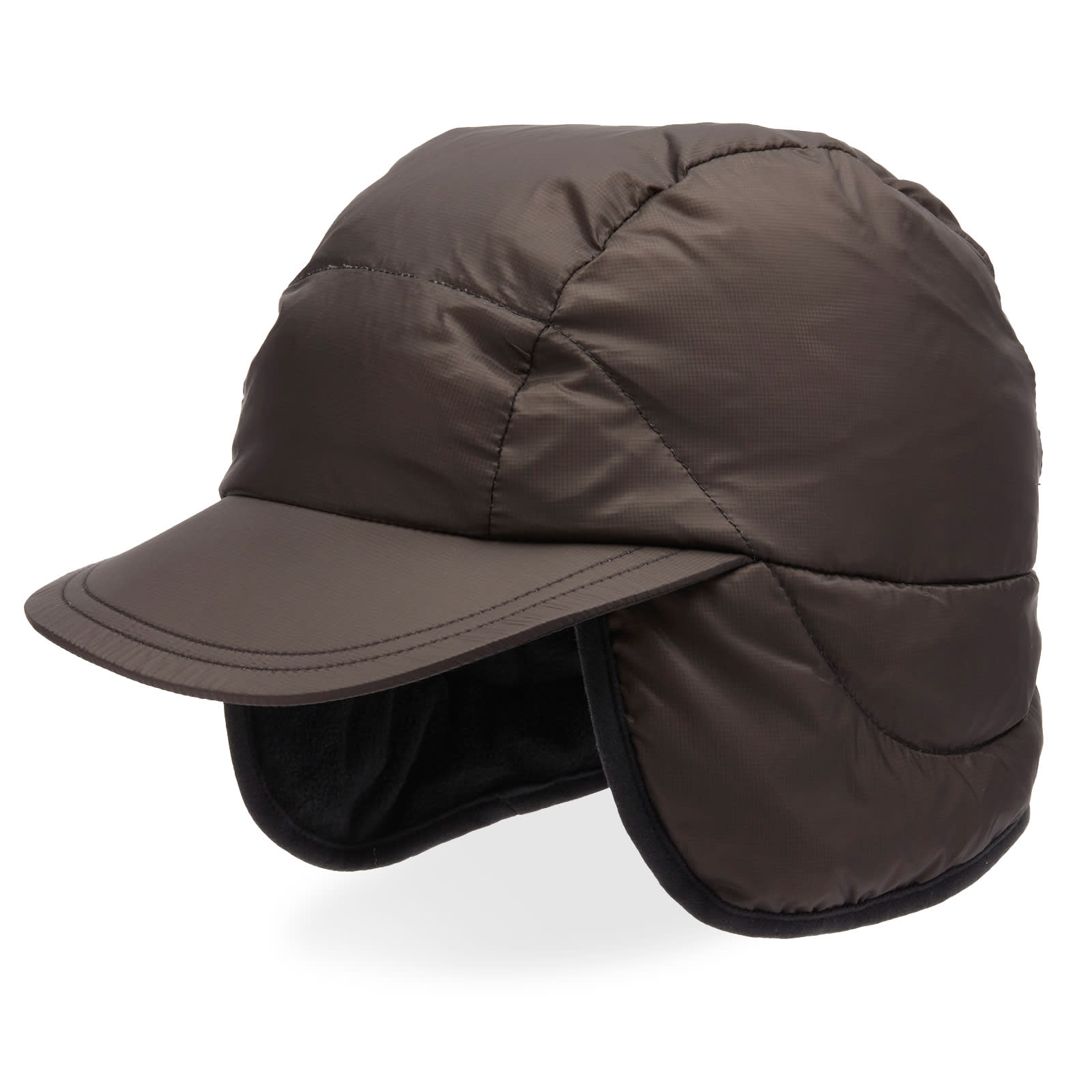 Hiking Patrol Down Cap Dark Brown | END. (GB)