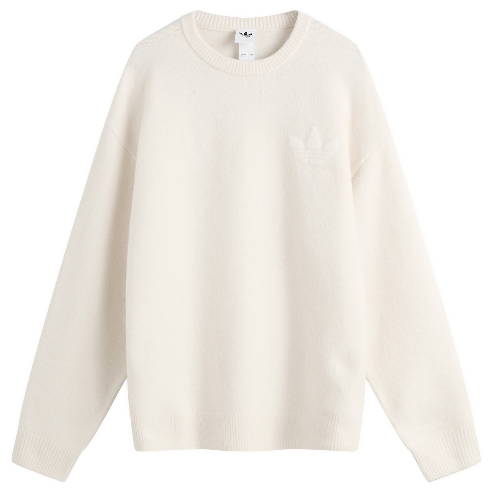adidas Knitted Sweatshirt Wonder White | END. (AR)