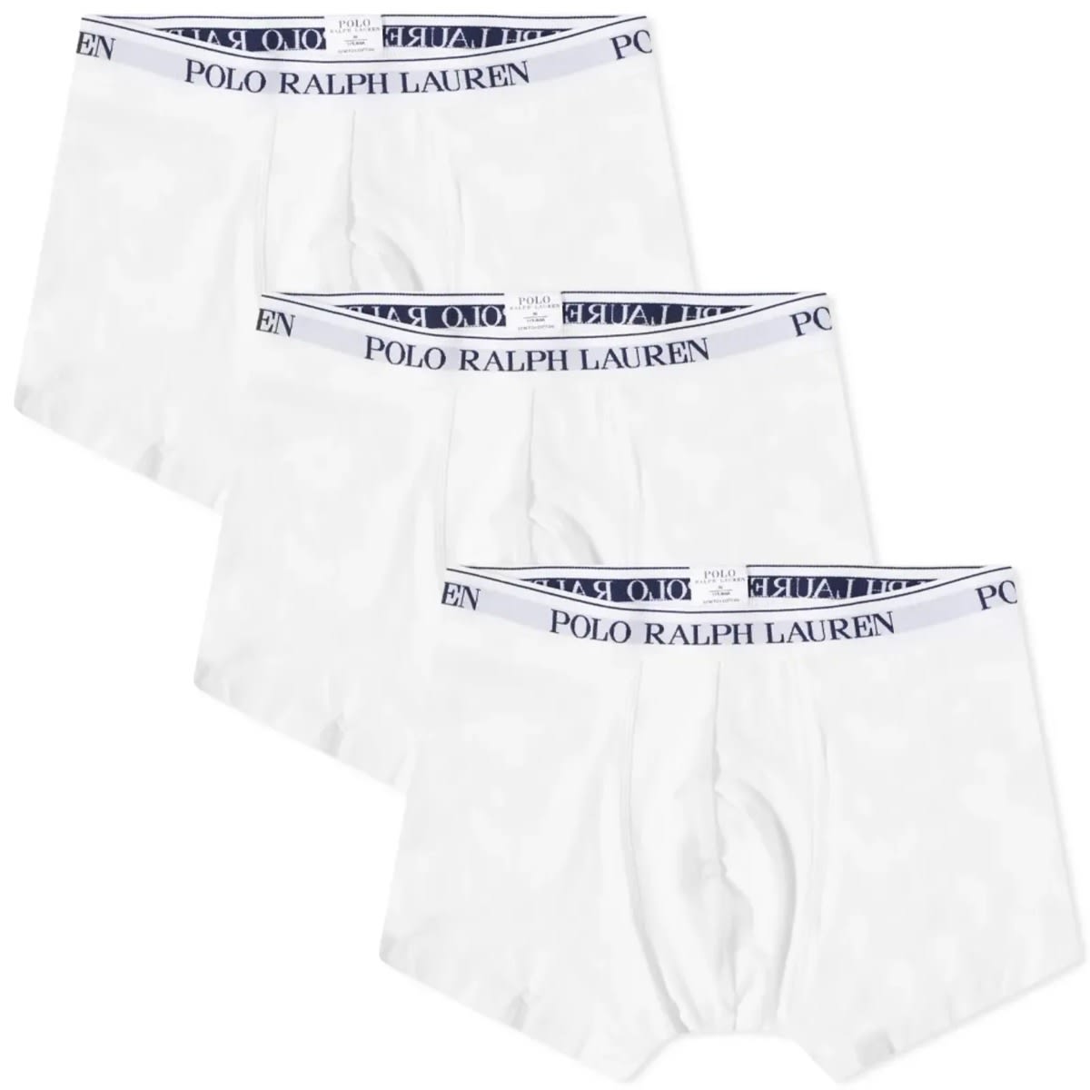Polo Ralph Lauren Cotton Trunk - 3 Pack White | END. (AR)