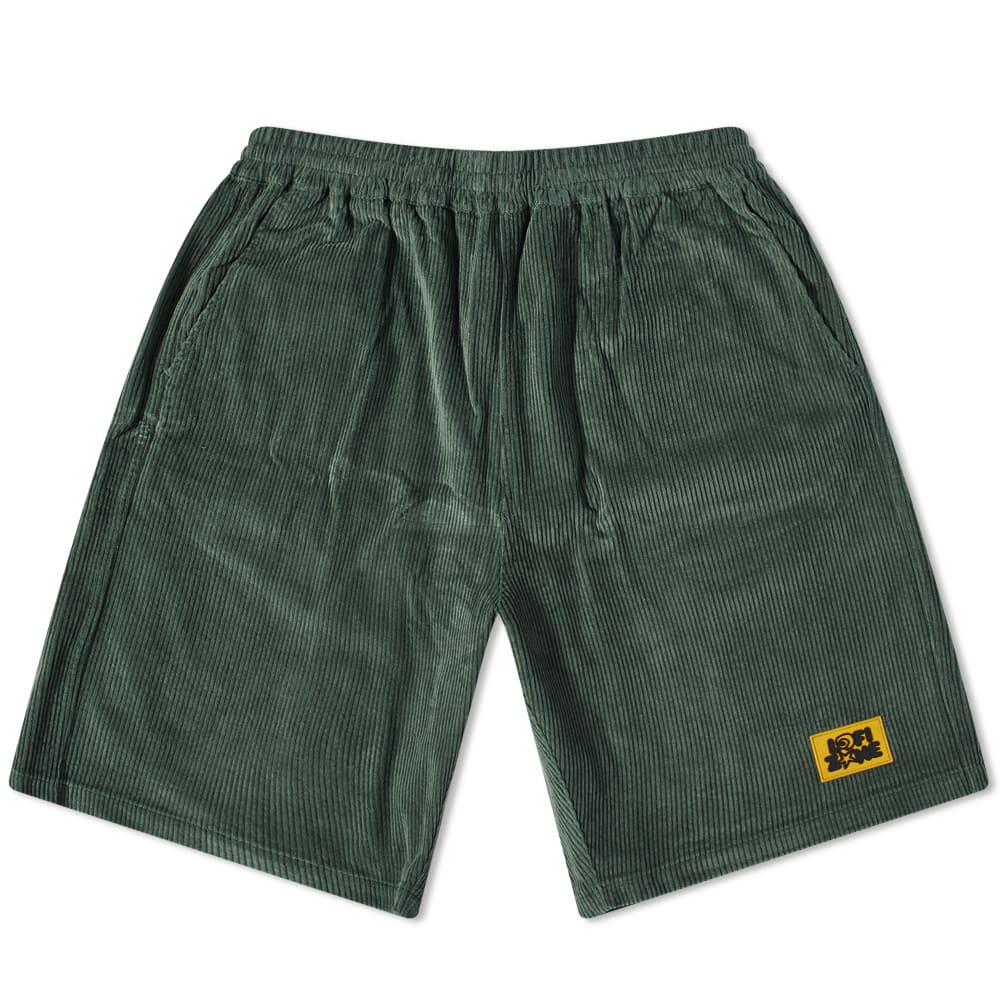 Lo-Fi Easy Corduroy Shorts Washed Sage | END. (US)