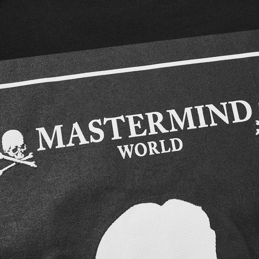 MASTERMIND WORLD Label Logo Long Sleeve Tee Black | END. (UK)