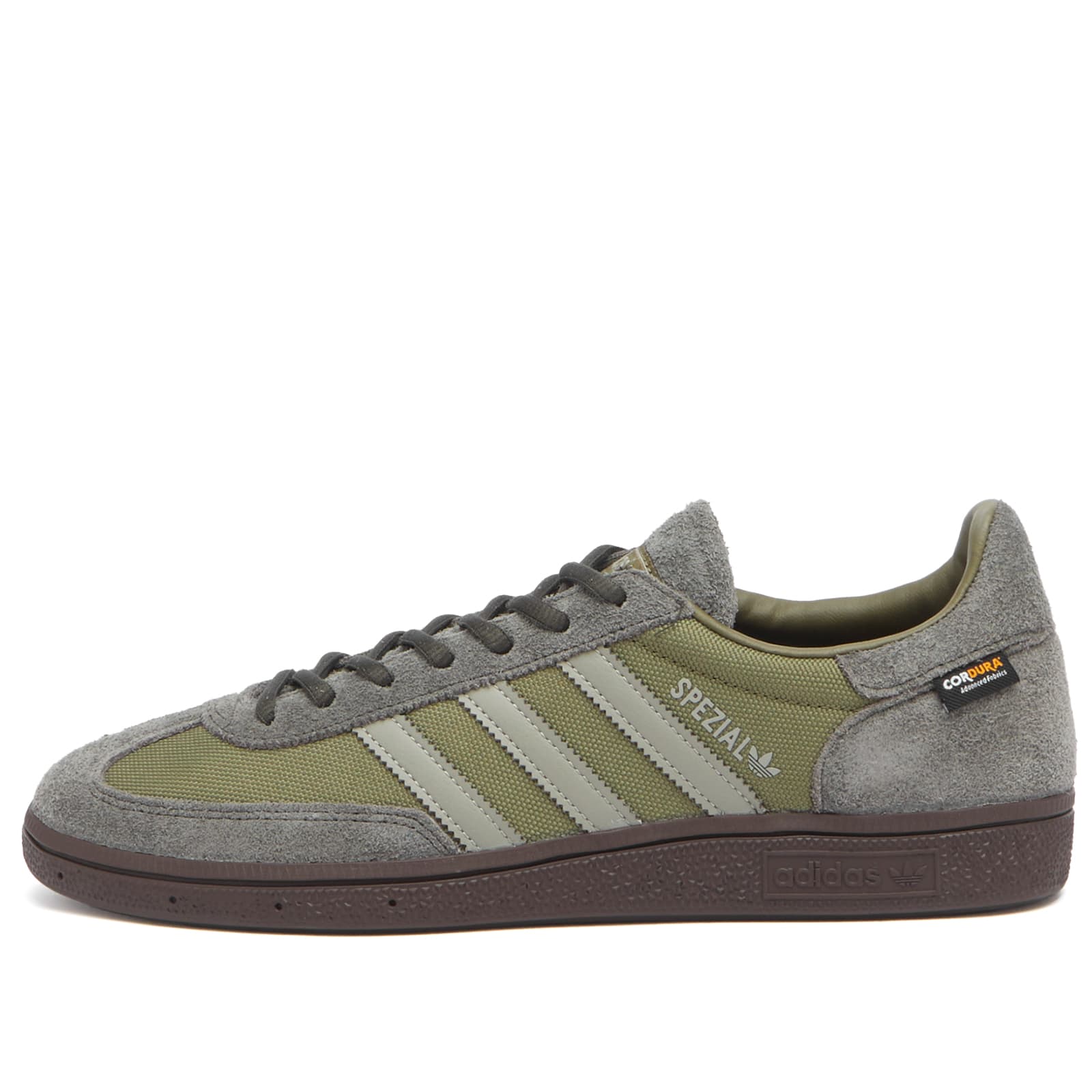 Adidas Handball Spezial Focus Olive, Silver Pebble & Shadow Olive | END ...