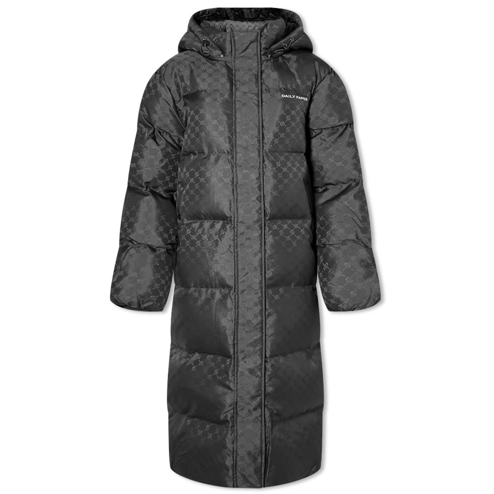 Daily Paper Nisbeth Puffer Jacket Magnet Grey Monogram | END. (CA)