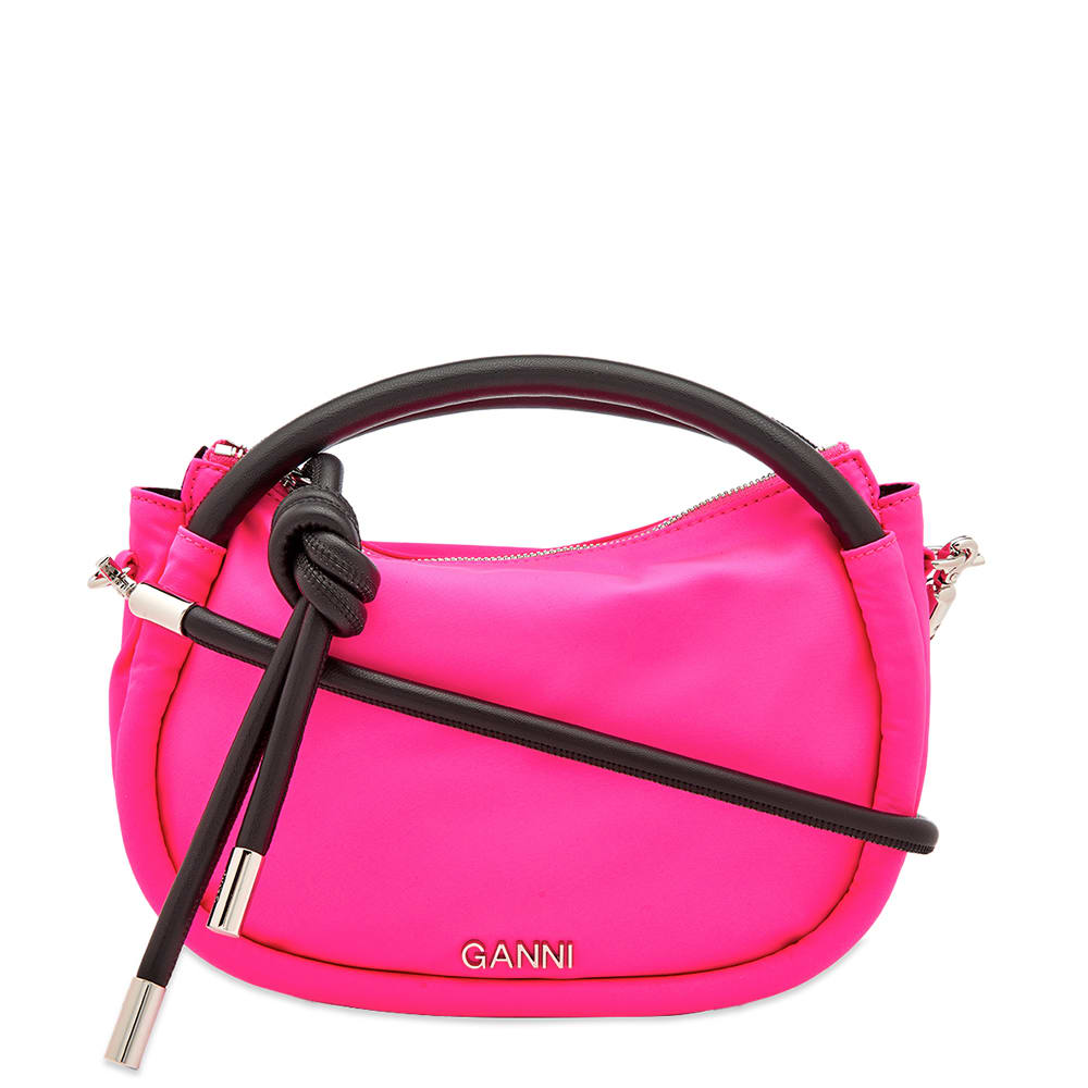 GANNI Knot Mini Bag Sugar Plum | END. (US)