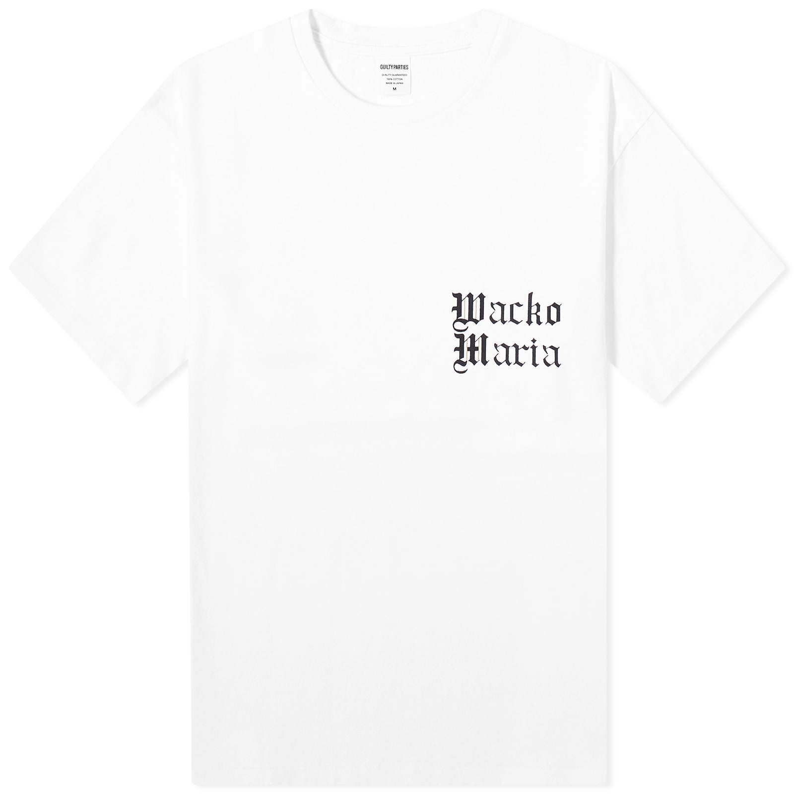 Wacko Maria Type 8 Crew Neck T-Shirt White | END. (US)