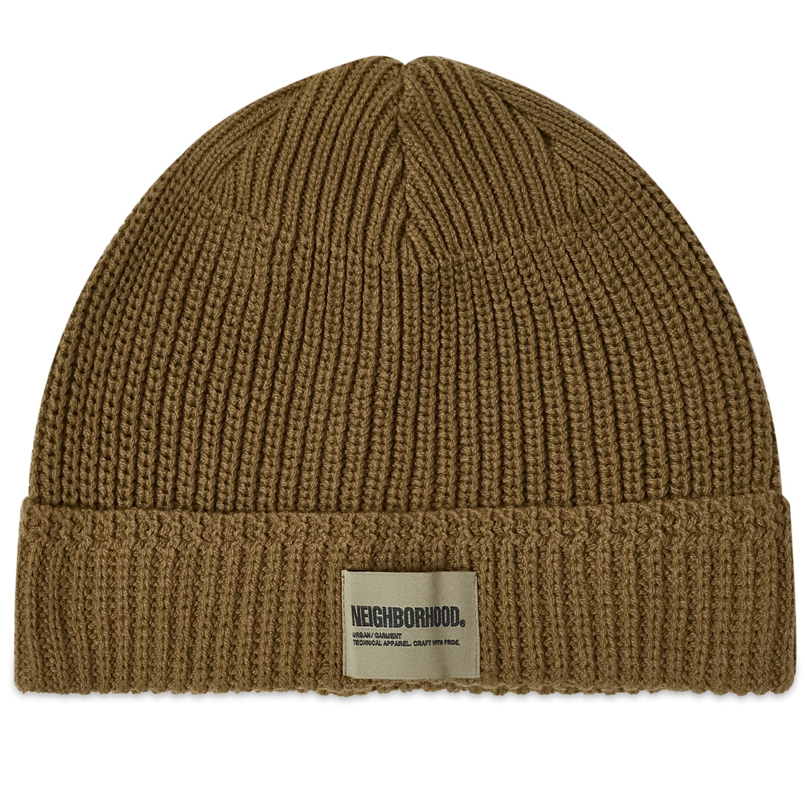 Neighborhood JP Beanie Khaki | END. (AU)