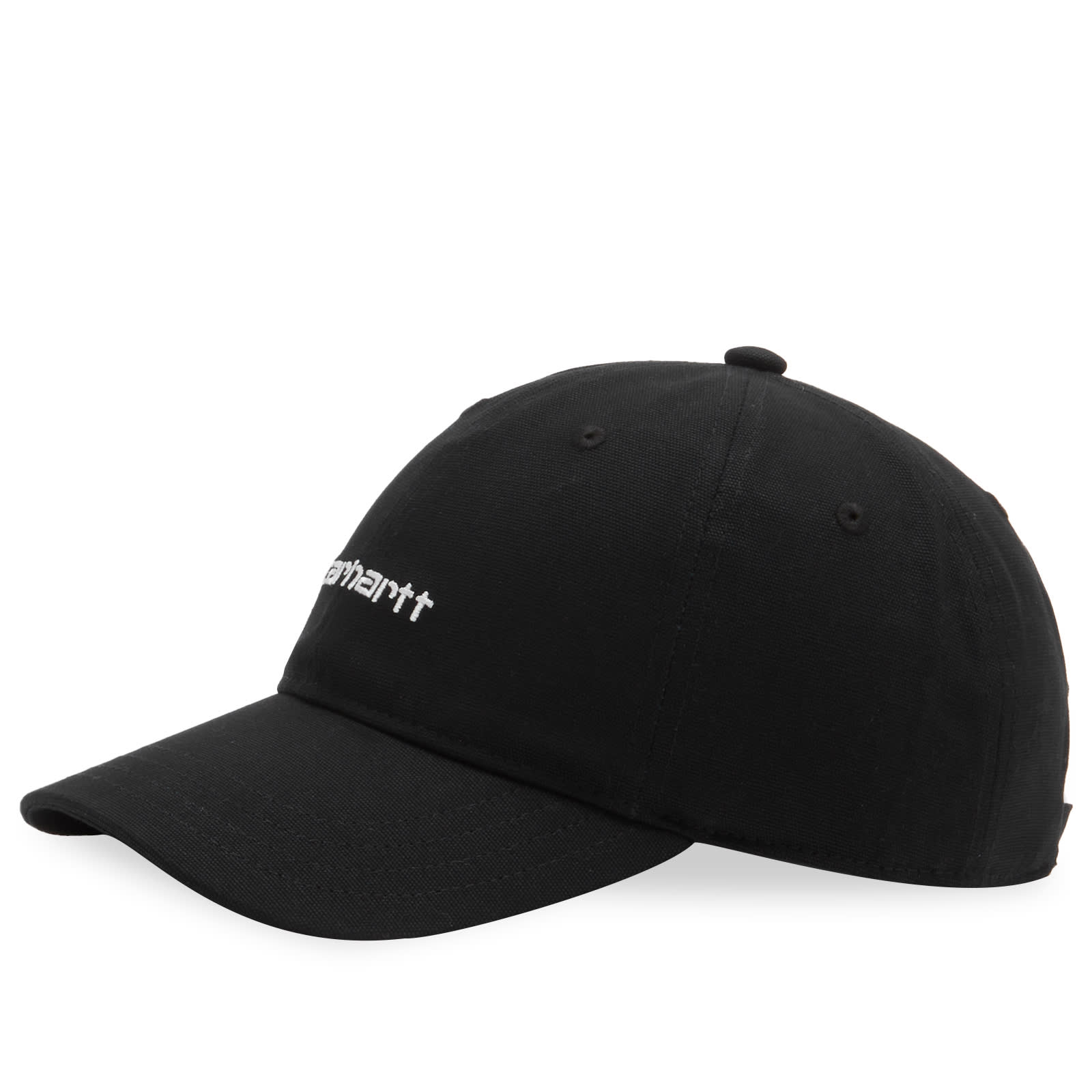 Carhartt WIP Canvas Script Cap Black & White | END. (US)
