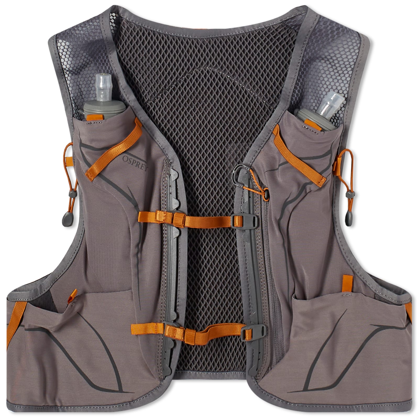 Osprey Duro 1.5L Running Vest Phantom Grey & Toffee Orange | END.