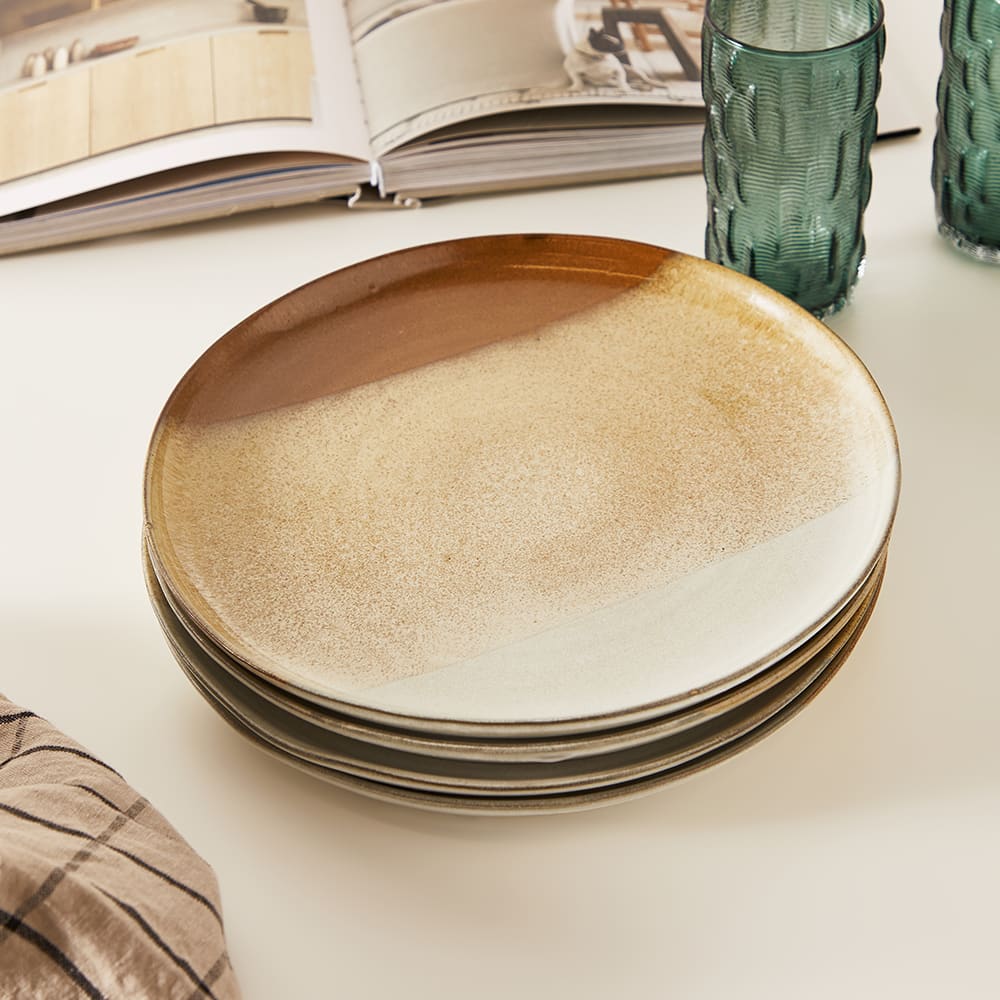 Soho Home Cassia Dinner Plate - Set of Four Brown | END. (SE)