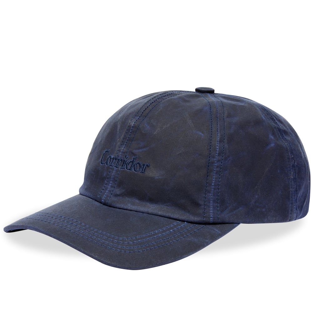 Corridor Waxed Logo Cap Navy | END. (GB)