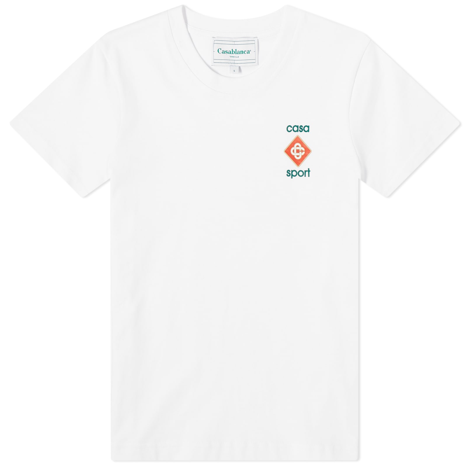 Casablanca Casa Sport Printed Fitted T-Shirt Casa Sport Icon | END. (GB)