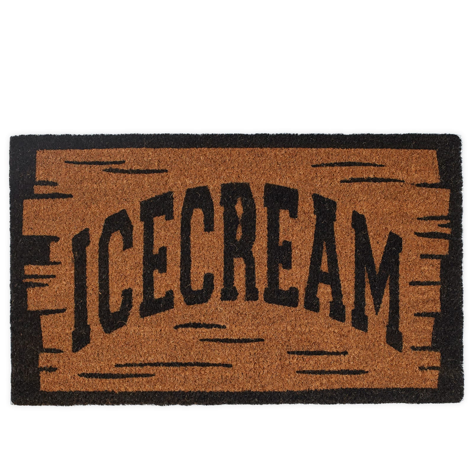 ICECREAM Signage Rug Natural | END. (AR)
