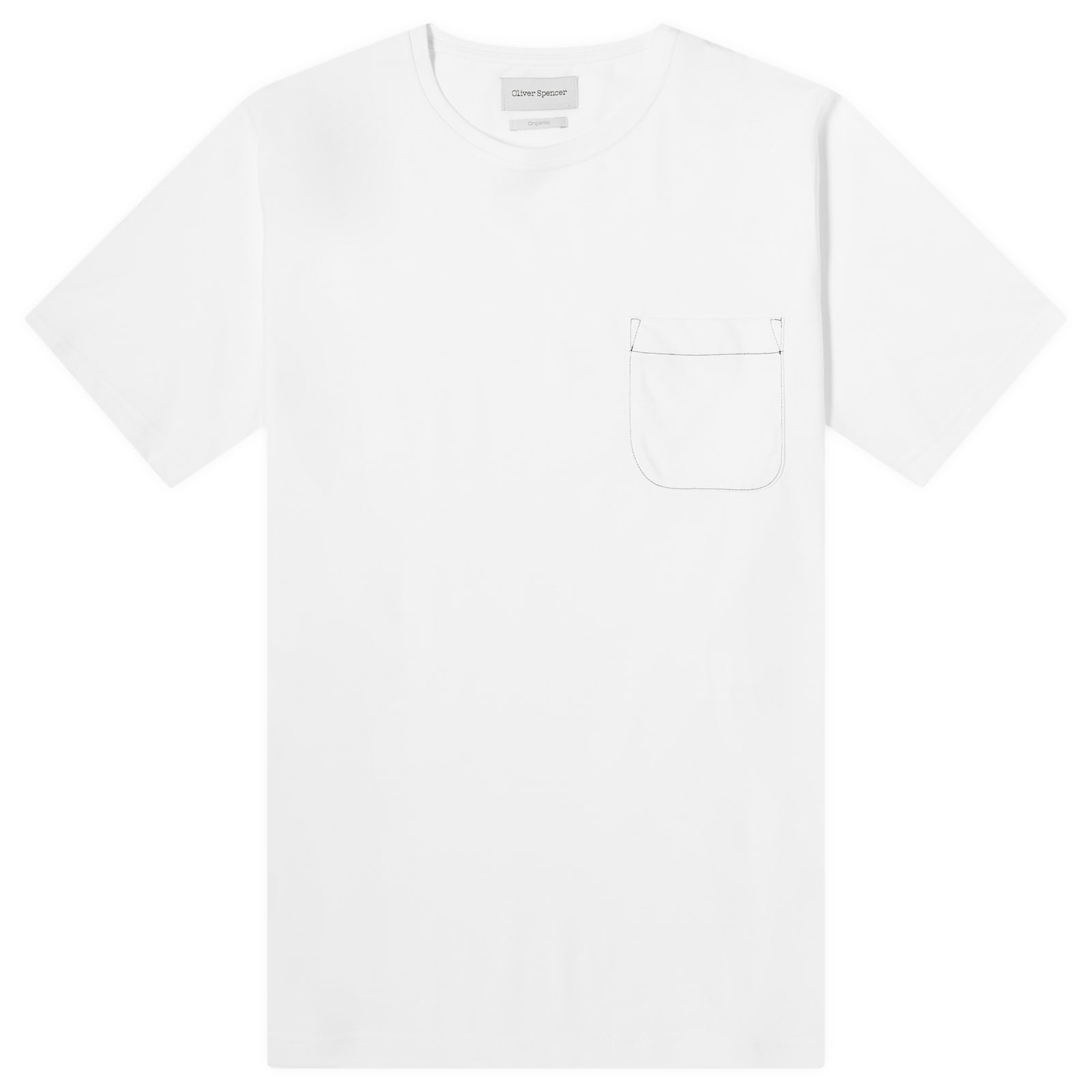 Oliver Spencer Men's Oli's T-Shirt White - Curated Menswear