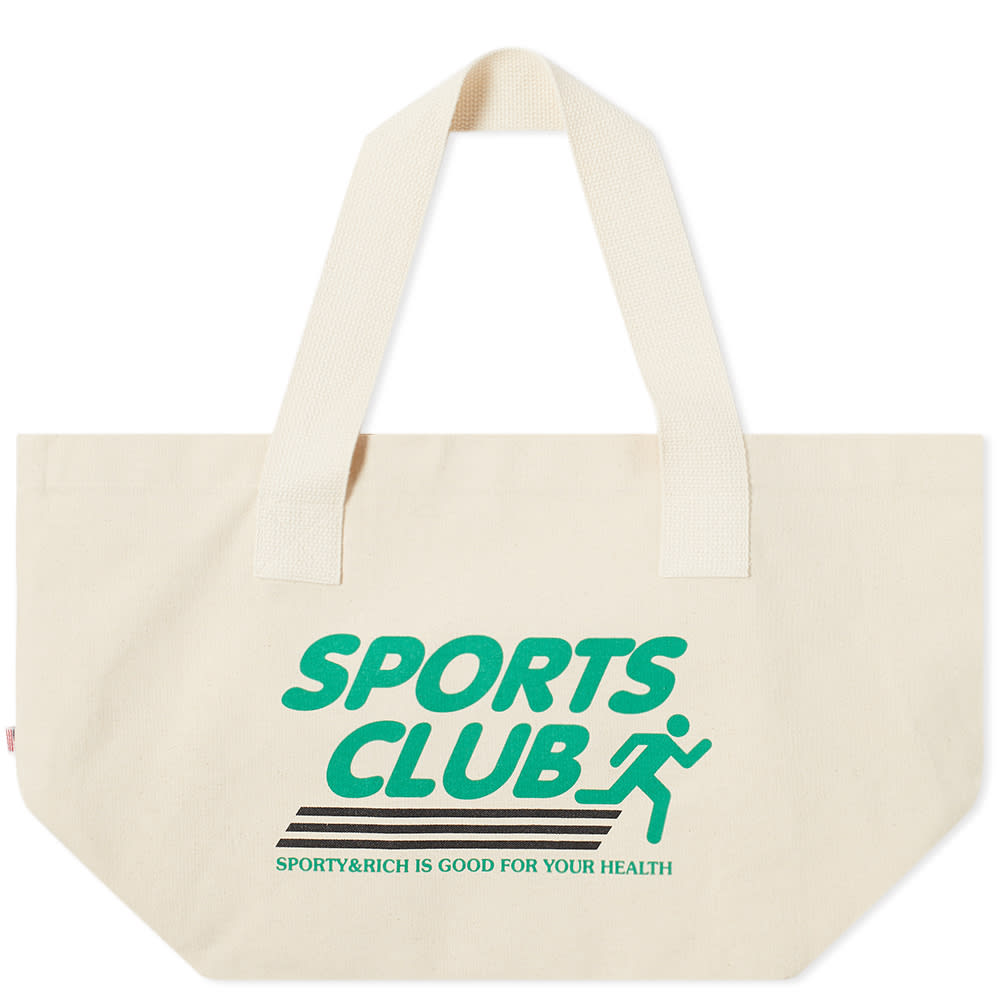 Sporty & Rich Sports Club Tote Natural & Kelly | END. (KR)
