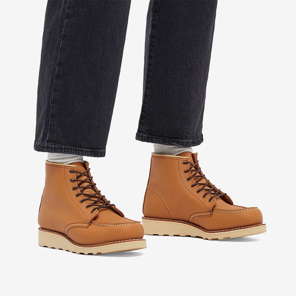 Red Wing Women's Heritage 6" Moc Toe Boot Tan Boundary | END.