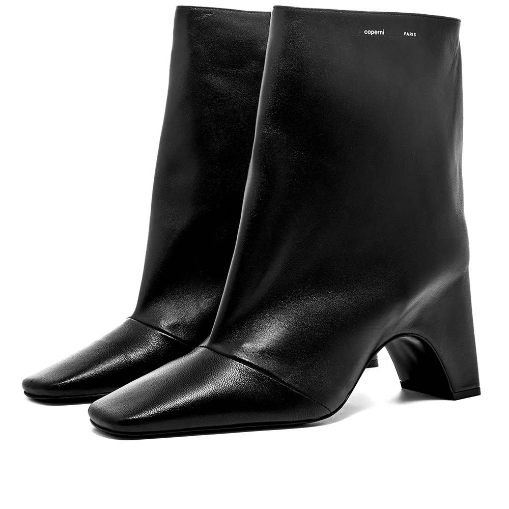 Coperni Black Bridge Heel Boot Black | END. (GB)