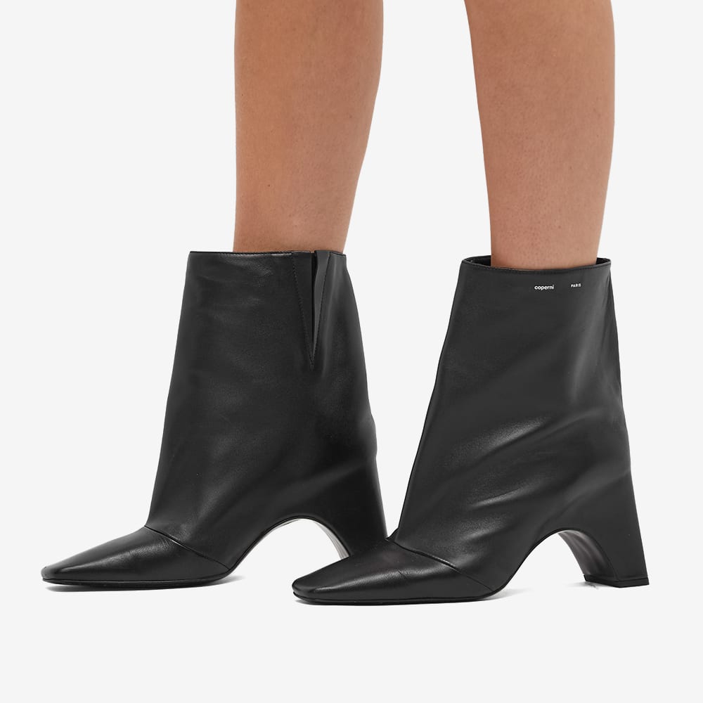 Coperni Black Bridge Heel Boot Black | END. (UK)