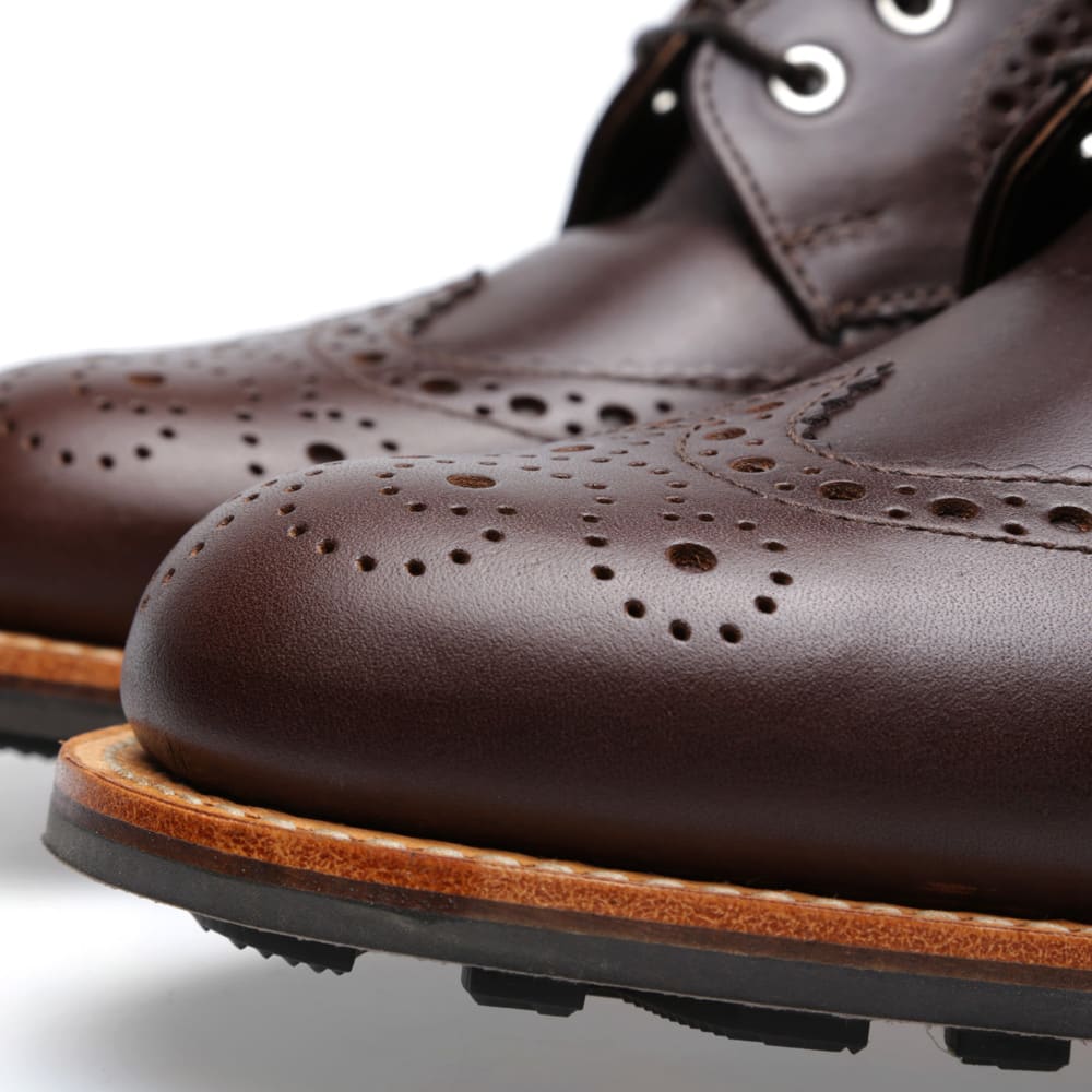 Oliver Spencer County Brogue Boot Chocolate | END. (KR)
