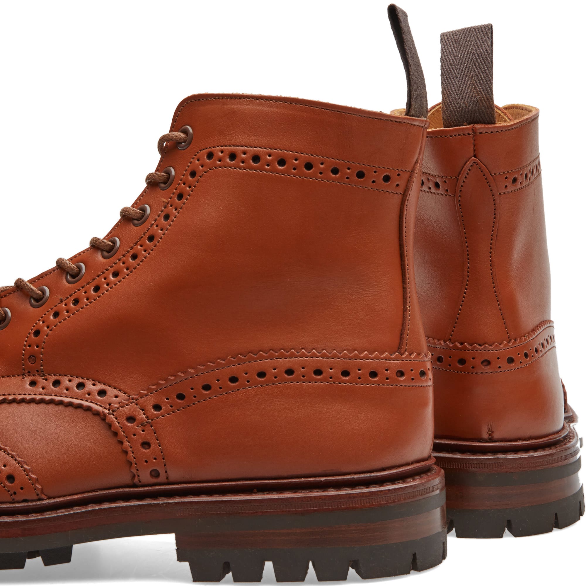 Tricker's Commando Sole Malton Brogue Derby Boot (C-Shade)
