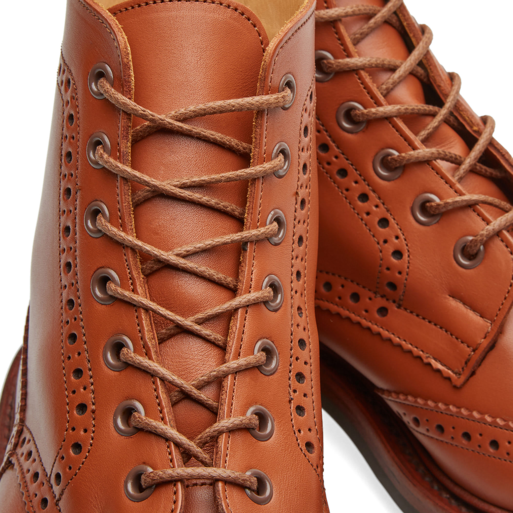Tricker's Commando Sole Malton Brogue Derby Boot (C-Shade)