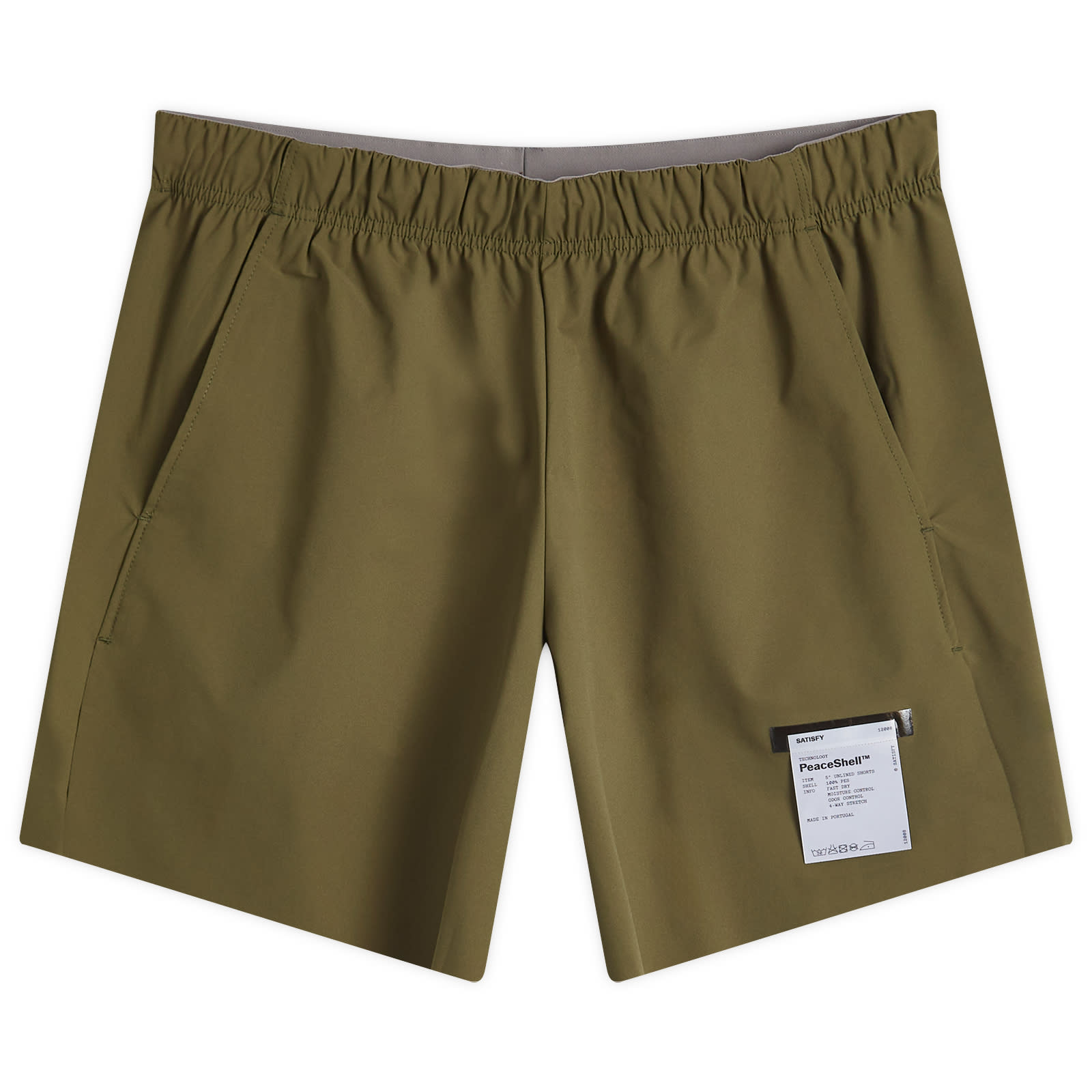 Satisfy PeaceShell™ 5" Unlined Shorts Olive | END. (US)