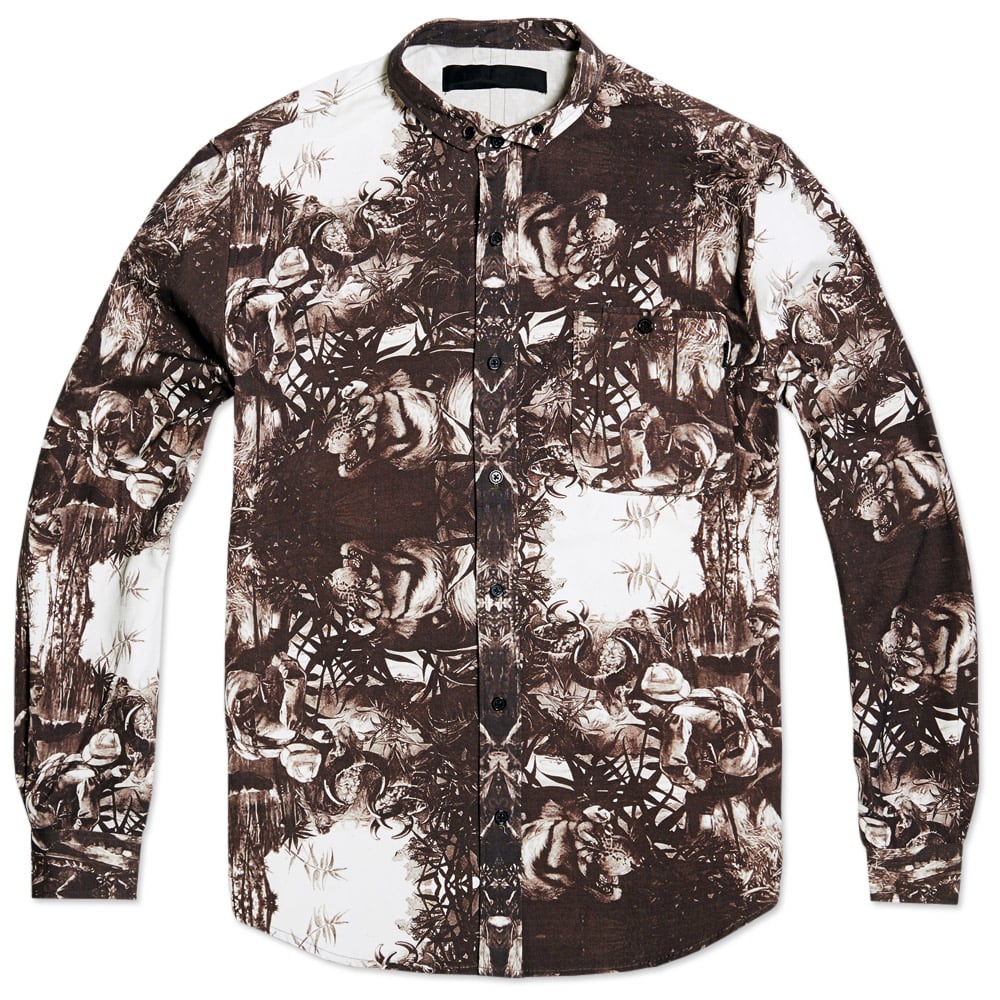 Black Scale Sultan Shirt Black | END. (AR)