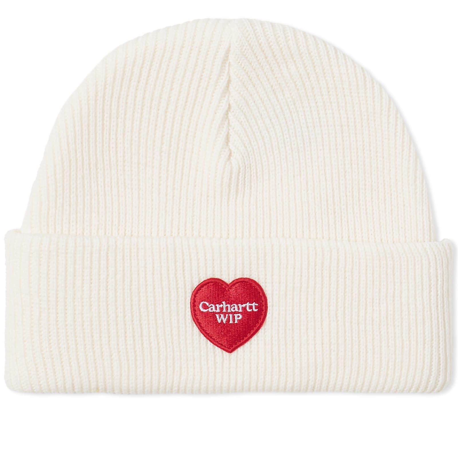 Carhartt WIP Heart Patch Beanie Wax | END. (US)
