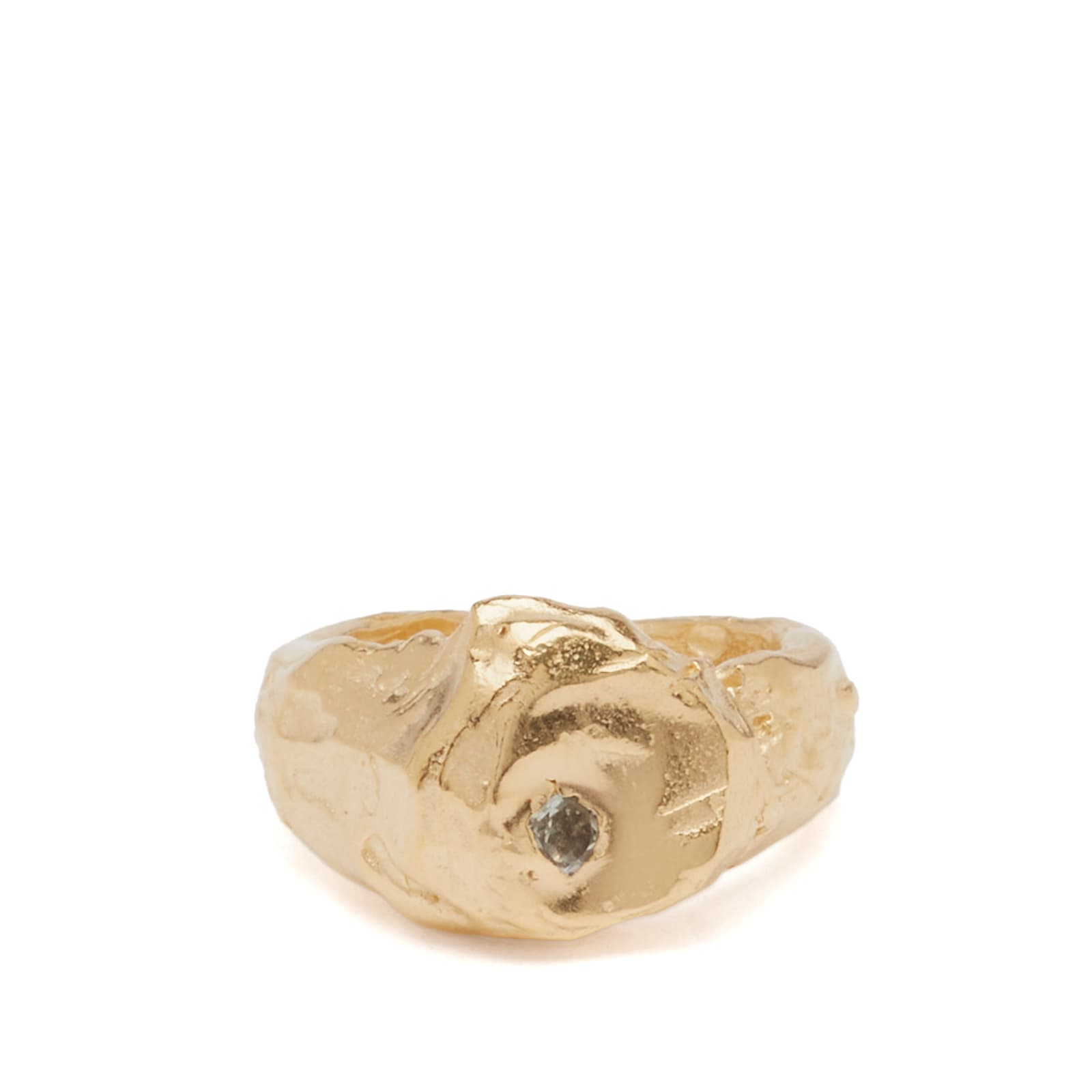 Simuero Marea Ring Gold & Clear | END. (GB)