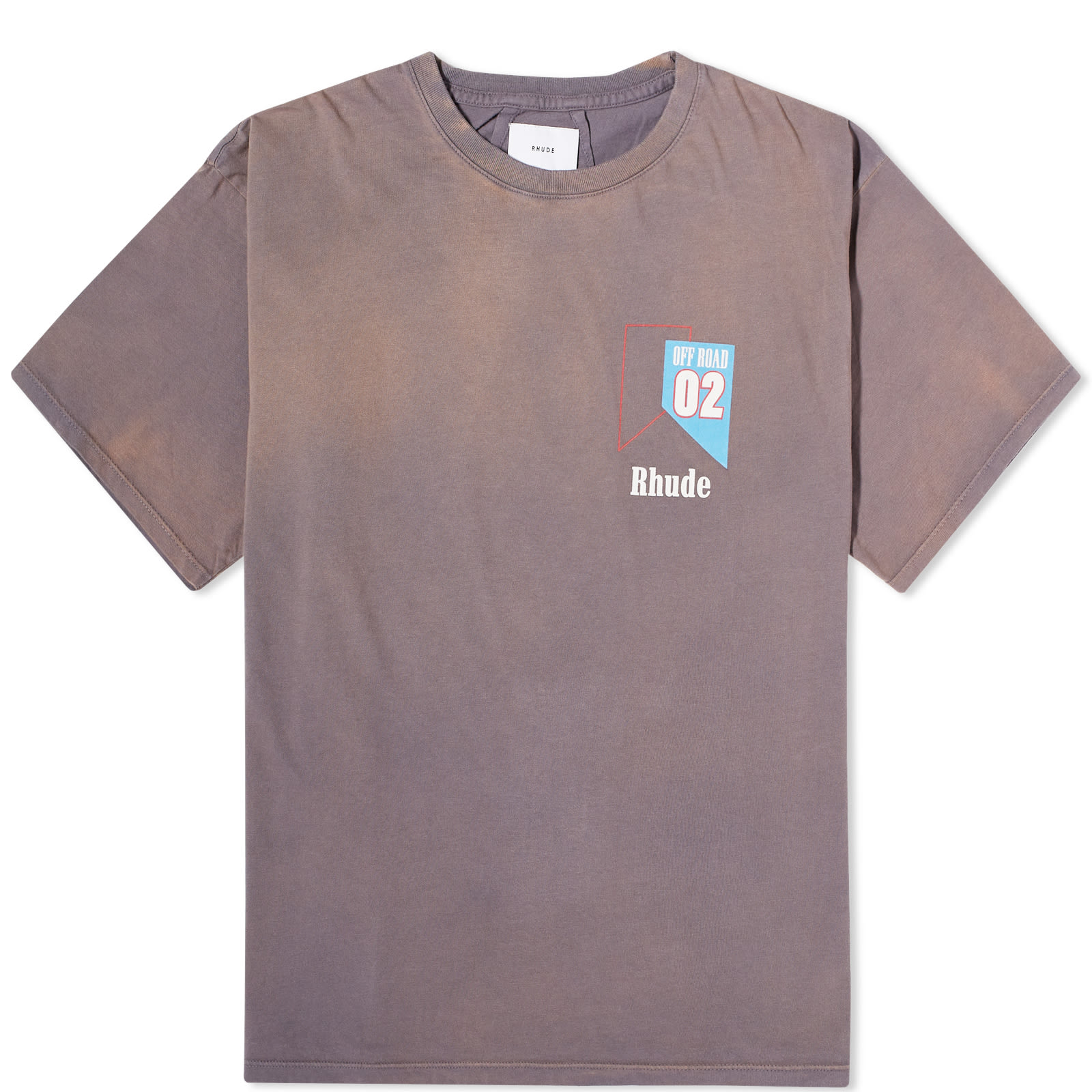 Rhude 02 T-Shirt Vintage & Grey | END. (AU)