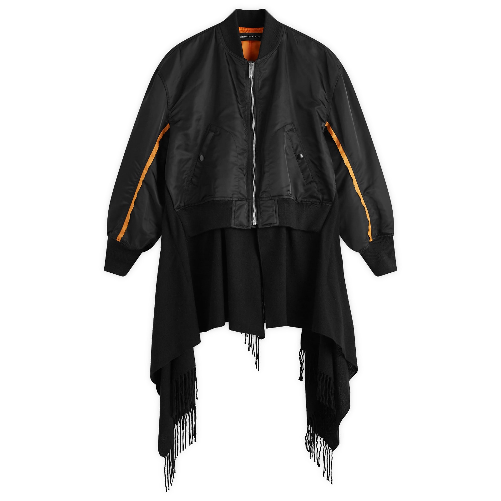 Undercover Multi Layer Bomber Jacket Black | END. (AR)