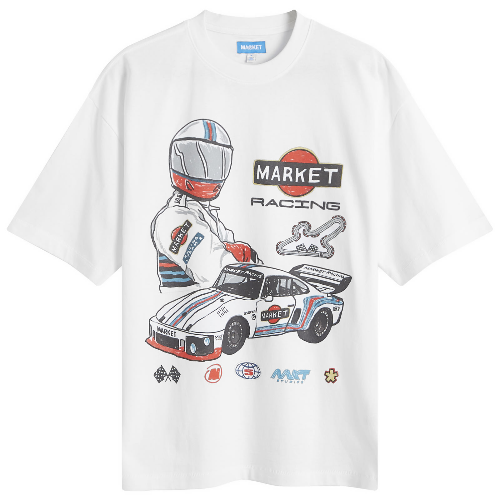 Market Qualifier T-Shirt White | END. (GB)