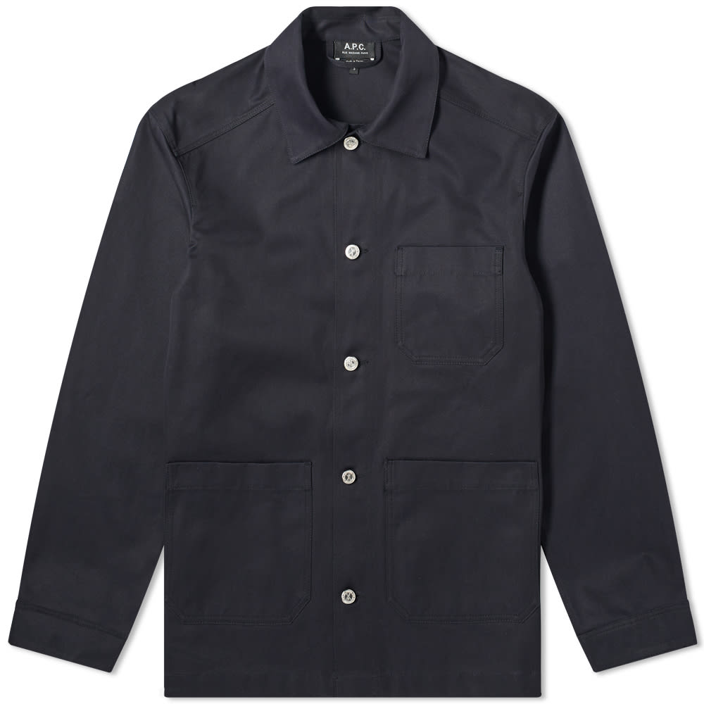 A.P.C. Finistere Chore Jacket Dark Navy | END. (AR)