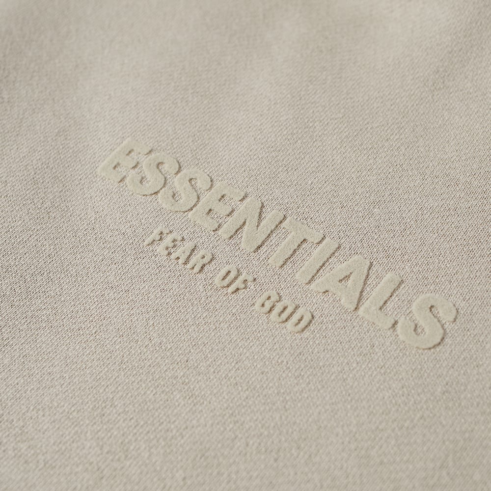 Fear of God ESSENTIALS Relaxed Logo Popover Hoody Smoke | END. (Global)