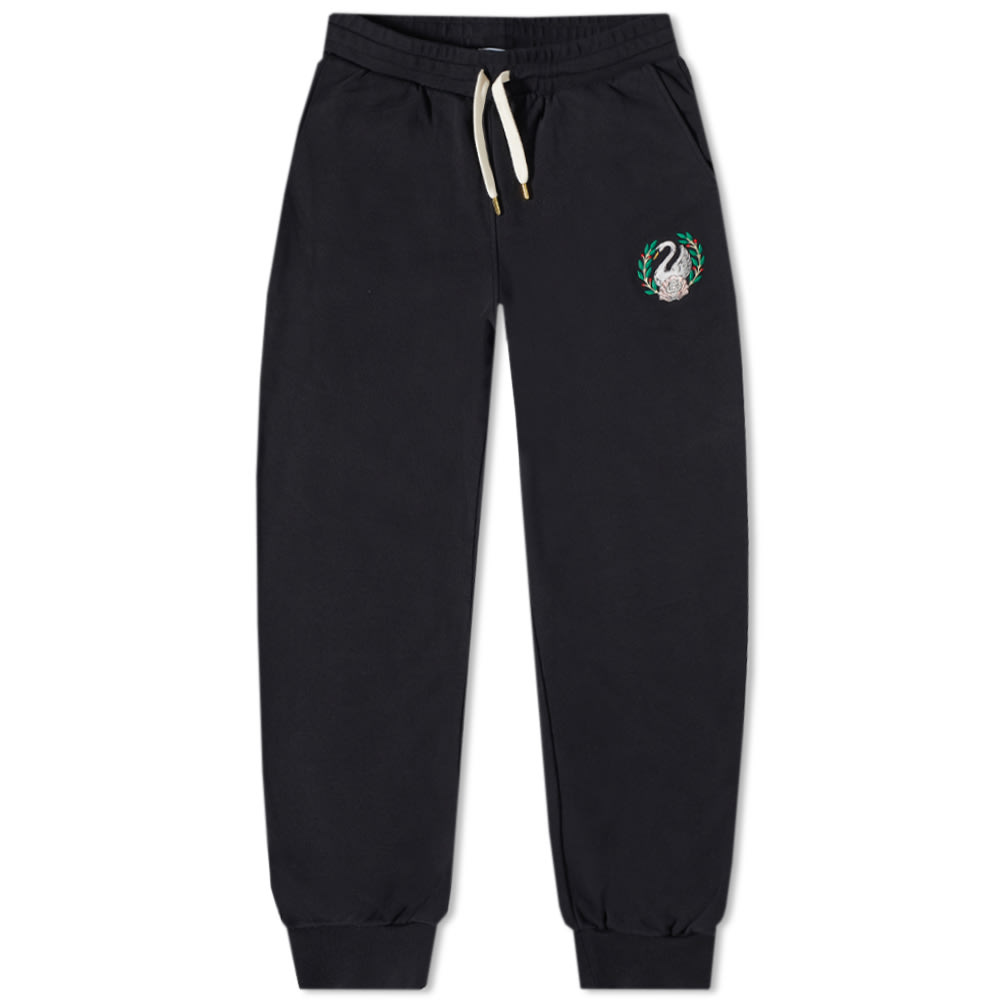 Casablanca Swan Logo Sweat Pant Black | END. (US)