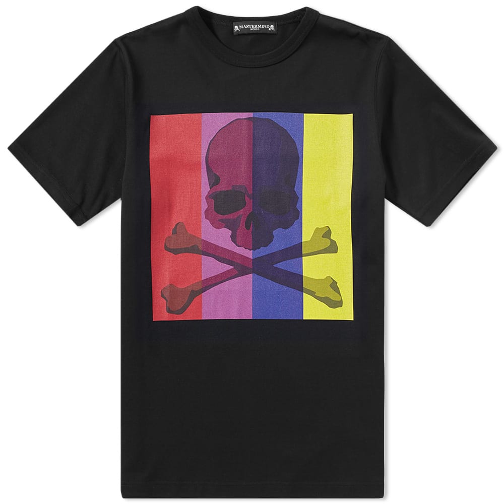 MASTERMIND WORLD Skull Print Art Tee Black | END. (SG)