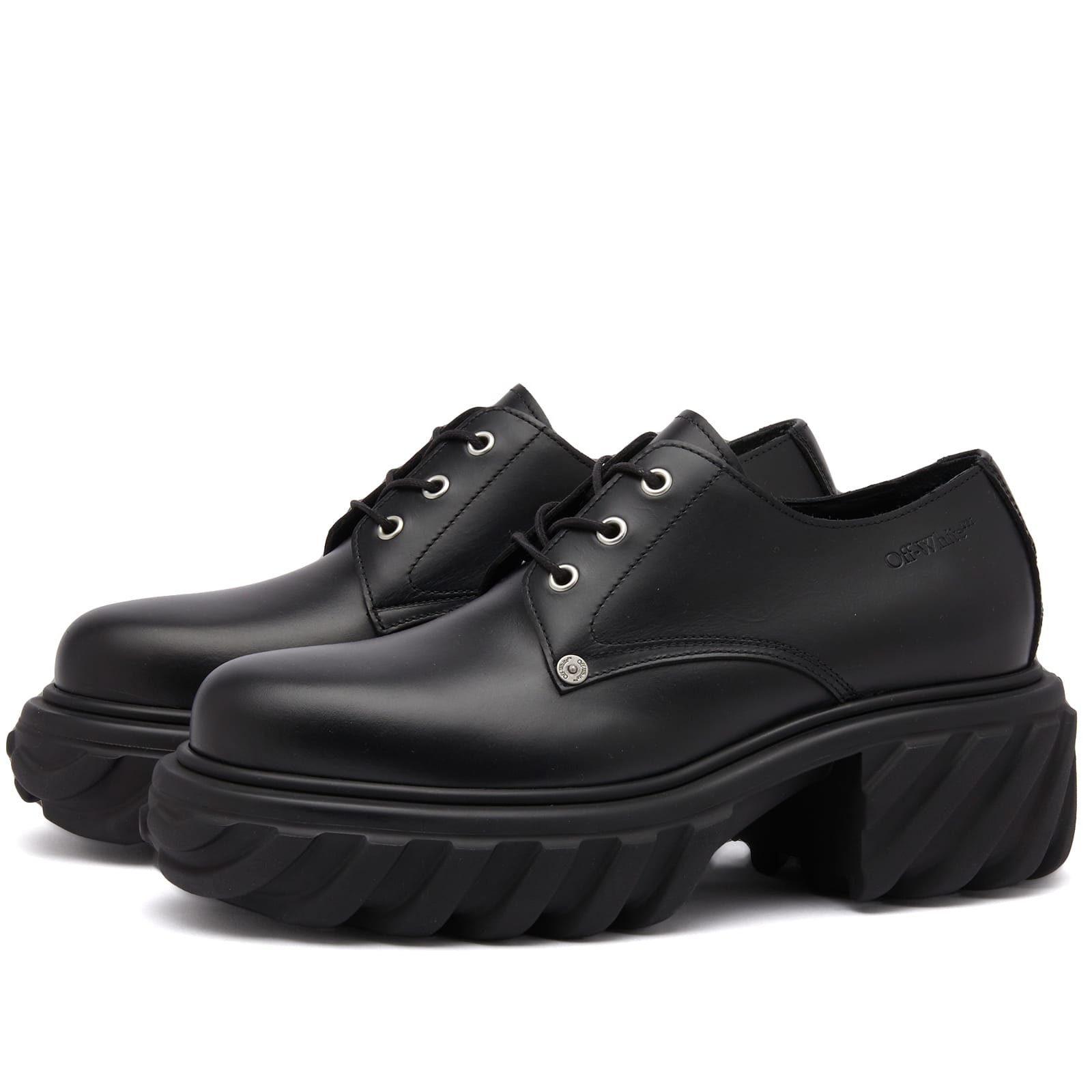 Off-White Exploration Derby Black | END.